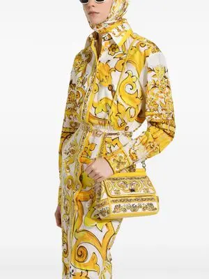 Dolce & Gabbana Medium Sicily Leather Tote Bag