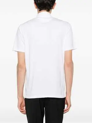 Fedeli Zero Jersey Polo Shirt - White