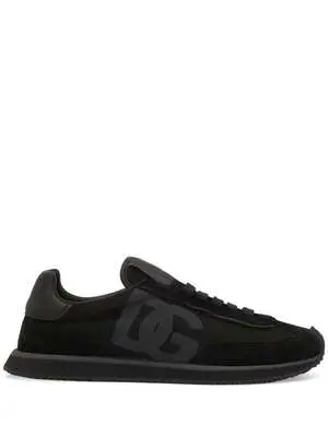 Dolce & Gabbana Cushion Mixed-material Sneakers - Black