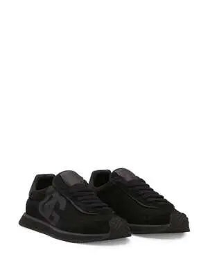 Dolce & Gabbana Cushion Mixed-material Sneakers - Black