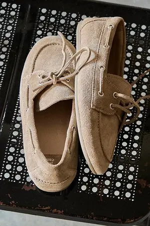 JEFFREY CAMPBELL Yachting Day Suede Boat Shoes
