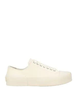 JIL SANDER Leather Low-top Sneakers - White