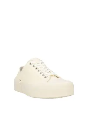 JIL SANDER Leather Low-top Sneakers - White