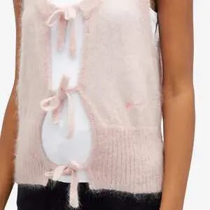GANNI Tie String Vest
