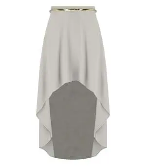 Elisabetta Franchi Asymmetric Skirt With Belt