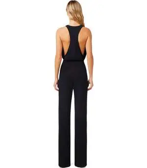 Elisabetta Franchi Jumpsuit With Embroidered Logo