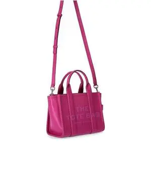 Marc Jacobs The Leather Small Tote Lipstick Pink Handbag