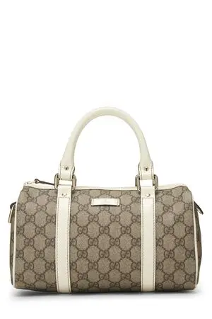 Gucci Gg Supreme Coated Canvas Joy Boston Handbag