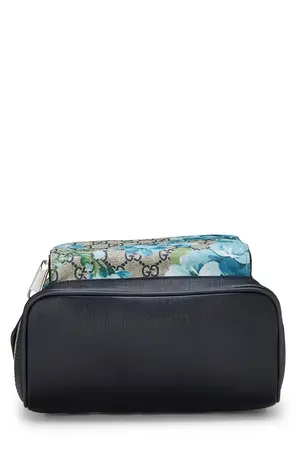 Gucci Gg Blooms Supreme Canvas Backpack - Blue