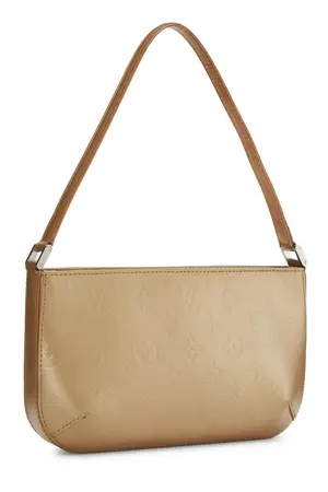 LOUIS VUITTON Monogram Vernis Mat Fowler - Beige