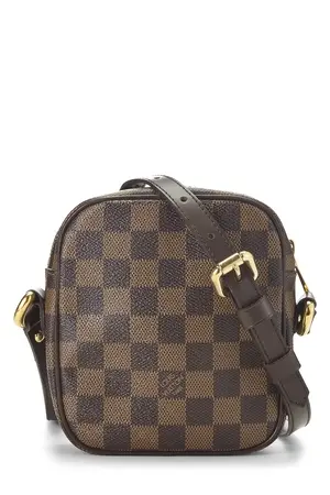 LOUIS VUITTON Damier Ebene Rift Crossbody Bag - Brown