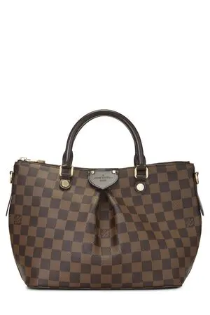 LOUIS VUITTON Damier Ebene Siena Bag - Brown