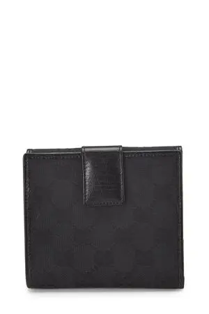 Gucci Original Gg Canvas Bamboo Compact Wallet