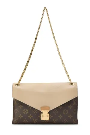 LOUIS VUITTON Monogram Canvas Pallas Chain Bag