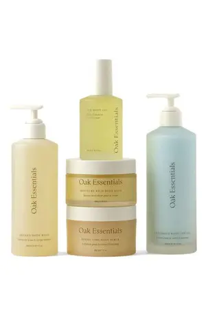 Oak Essentials The Body Routine Set $242 Value - No Color