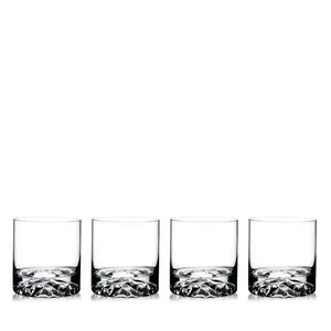 NUDE GLASS Club Whiskey Glass, Set Of 4