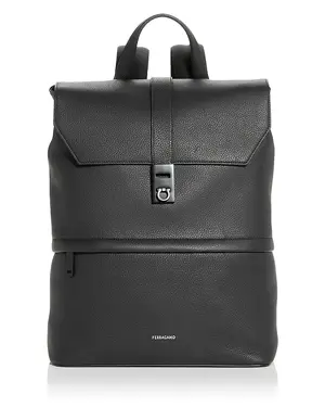Ferragamo Silver Tone Bags For Men