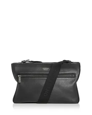 FERRAGAMO Star Leather Shoulder Bag - Nero