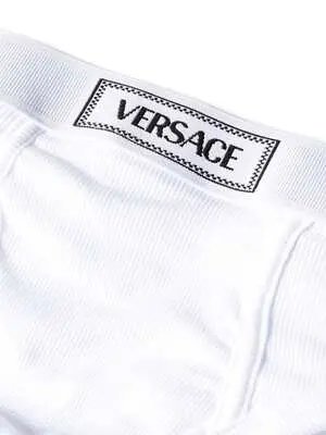 Versace 90s Logo Briefs - White