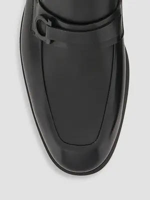 FERRAGAMO Florio Leather Loafers