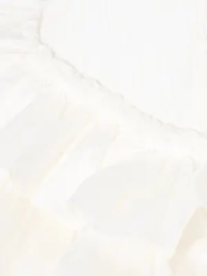 Christopher John Rogers Tiered Ruffled Embroidered Cotton And Silk-blend Gown