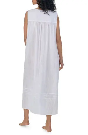 Eileen West Stripe Cotton Ballet Nightgown