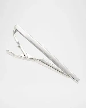 LINK UP Apos;s Mother-of-pearl Stripe Tie Bar - Gray