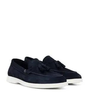 BOSS Suede Tassel Loafers