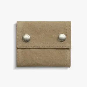 Shinola Canvas Wallet Smoke - Taupe