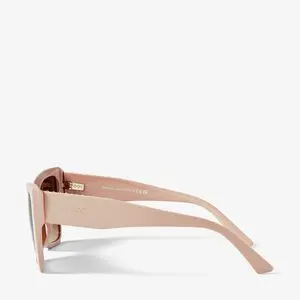 JIMMY CHOO Lorea Butterfly Frame Sunglasses - Gradient Brown