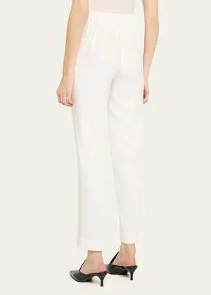 Akris Straight Leg Wool Pants