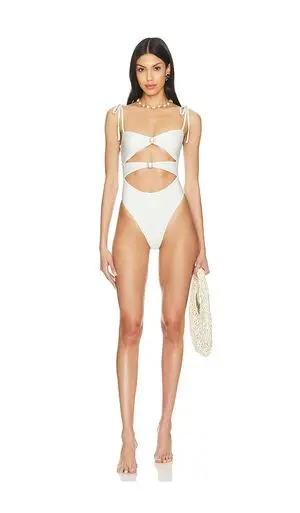 LOVERS AND FRIENDS I Do One Piece - White