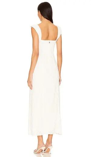 Remain Birger Christensen Lace Wide Strap Dress In Bright White - 30% Off |  Editorialist