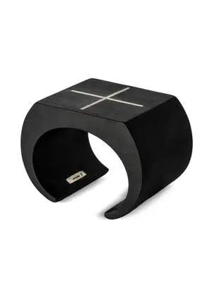 PARTS OF FOUR Crescent Plane Cuff Bracelet - Black