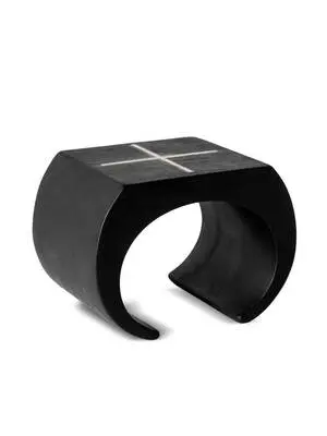 PARTS OF FOUR Crescent Plane Cuff Bracelet - Black