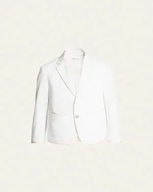 Thom Browne Men's Seersucker Sport Coat - White