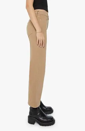 MOTHER The Dodger Flood Wide Leg Ankle Jeans