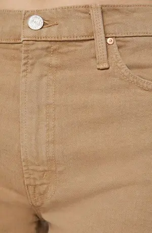 MOTHER The Dodger Flood Wide Leg Ankle Jeans
