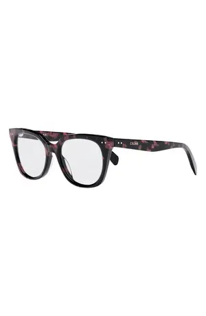 Celine 52mm Cat Eye Optical Glasses