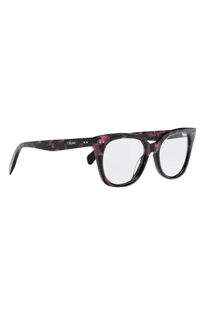 Celine 52mm Cat Eye Optical Glasses
