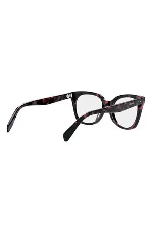 Celine 52mm Cat Eye Optical Glasses