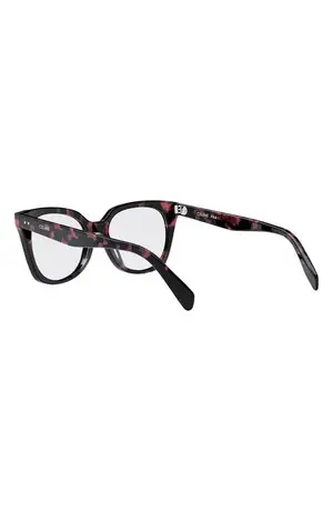 Celine 52mm Cat Eye Optical Glasses