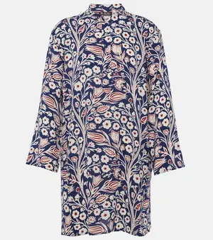 Loro Piana Floral Silk Tunic