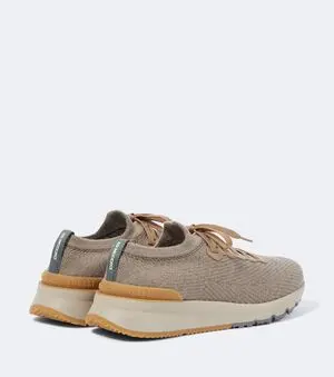 Brunello Cucinelli Knit Sneakers
