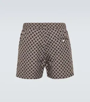 Frescobol Carioca Treliça Swim Trunks - Brown