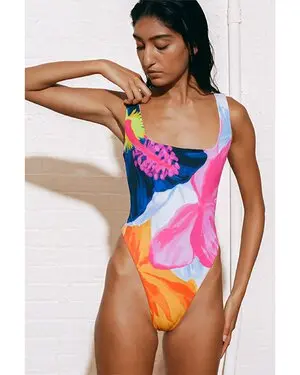 Mara Hoffman Mara Hoffman Idalia One-Piece - Nocolor