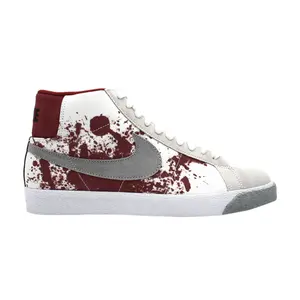 Burgundy Off White Shoes For Men