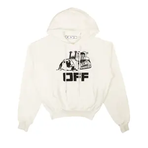 Off-White World Caterpillar Over Hoodie - White