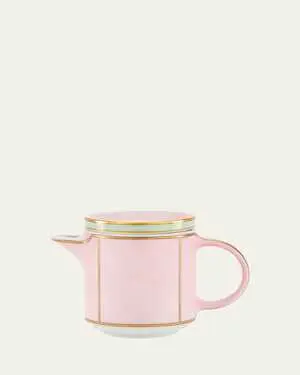 GINORI 1735 Diva Colonna Coffee Pot With Cover, Rosa Diva Rosa
