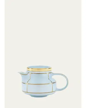 GINORI 1735 Diva Colonna Teapot With Cover, Celeste - Diva Celeste